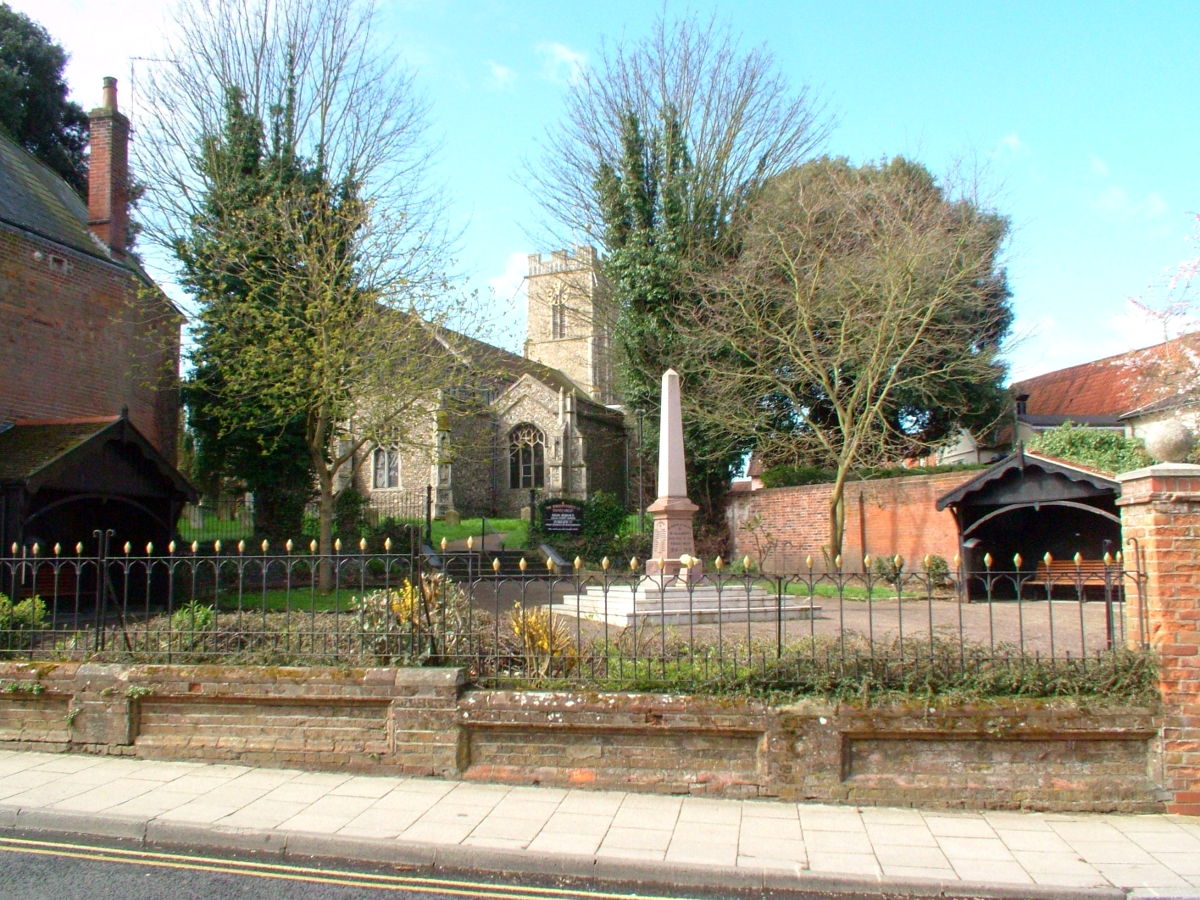 Halesworth Town Map - Town Centre